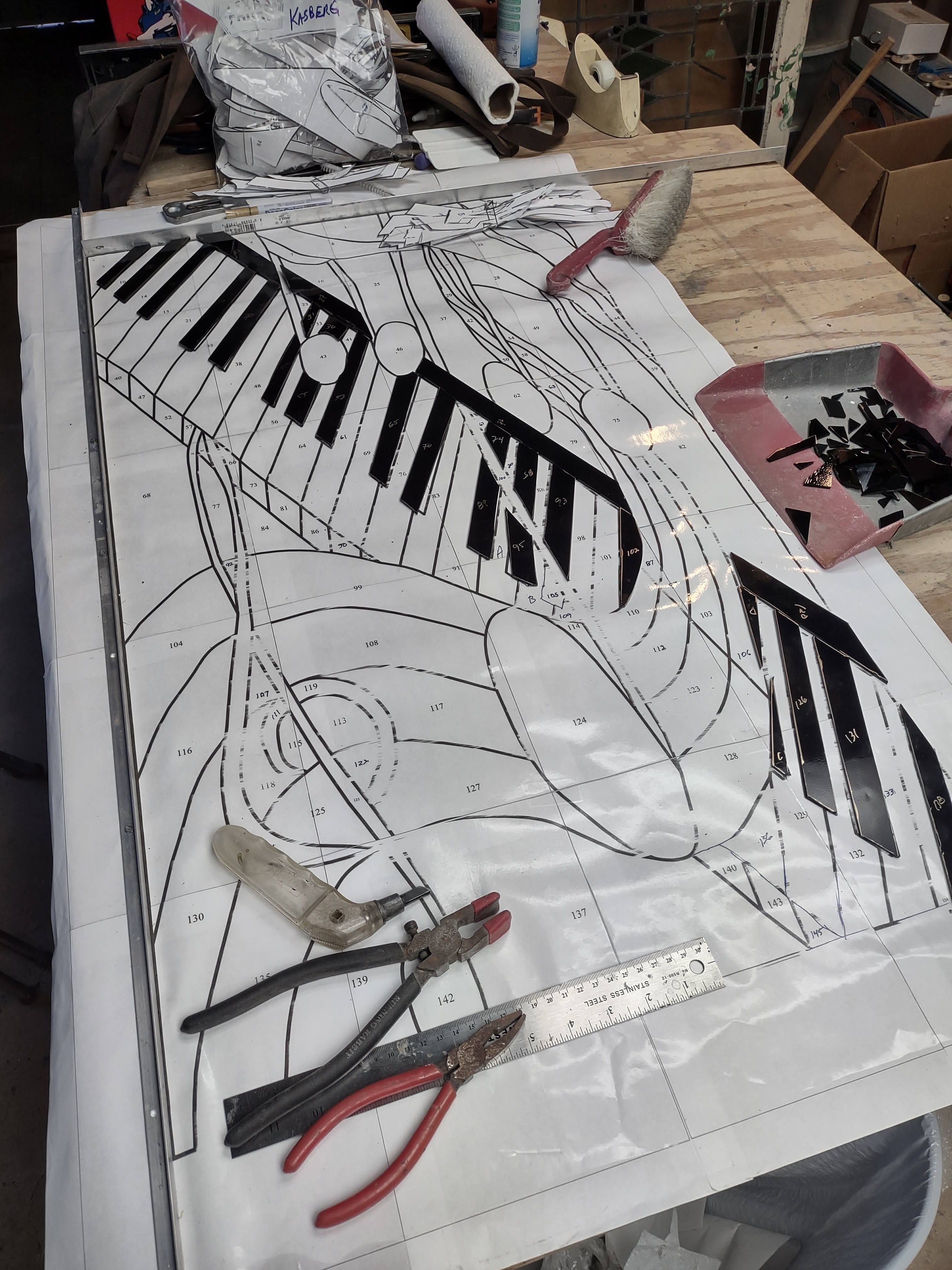 The MK Panel: Layout – Heart's Desire Stained Glass