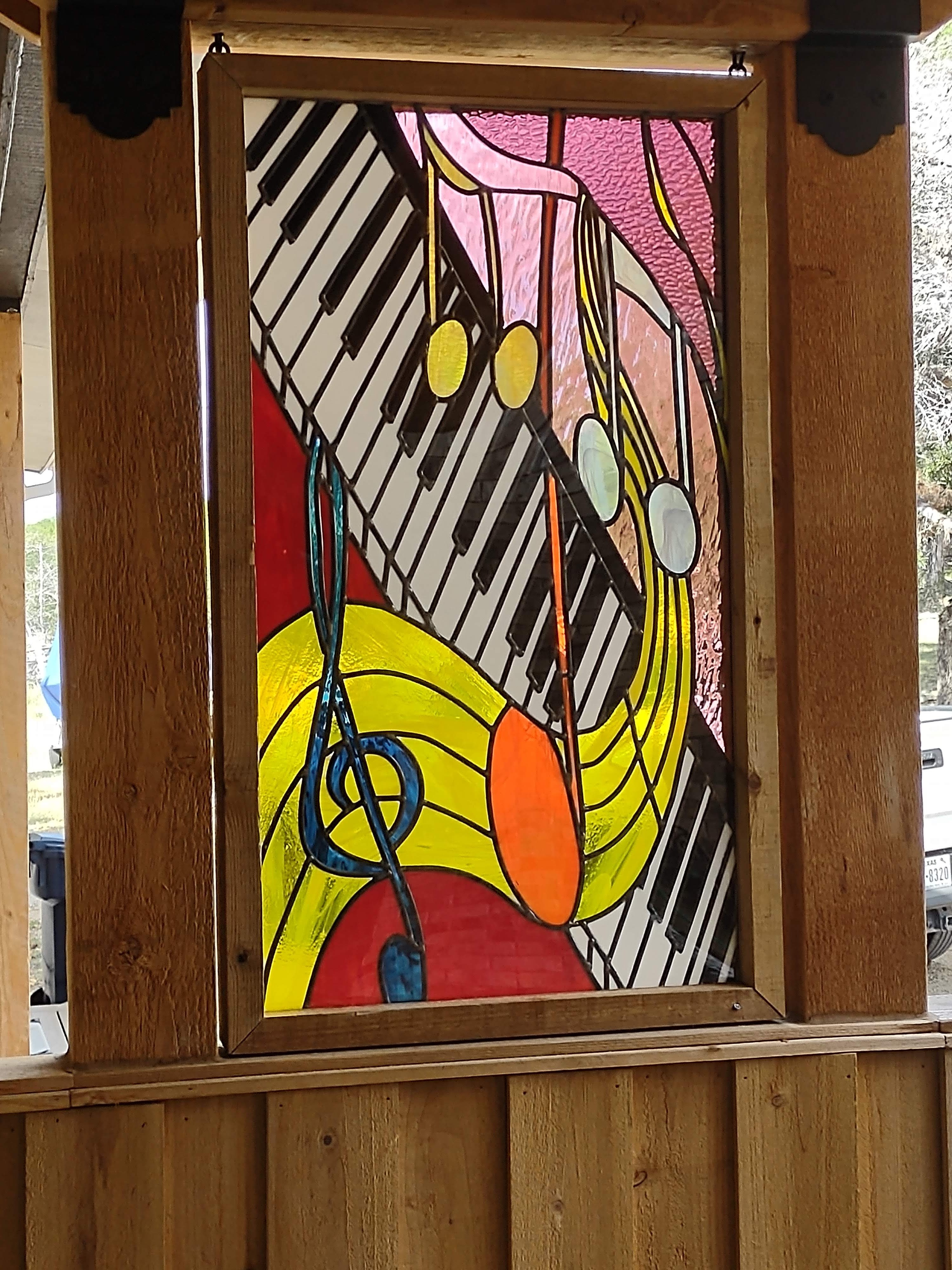 The MK Panel: Installed! – Heart's Desire Stained Glass